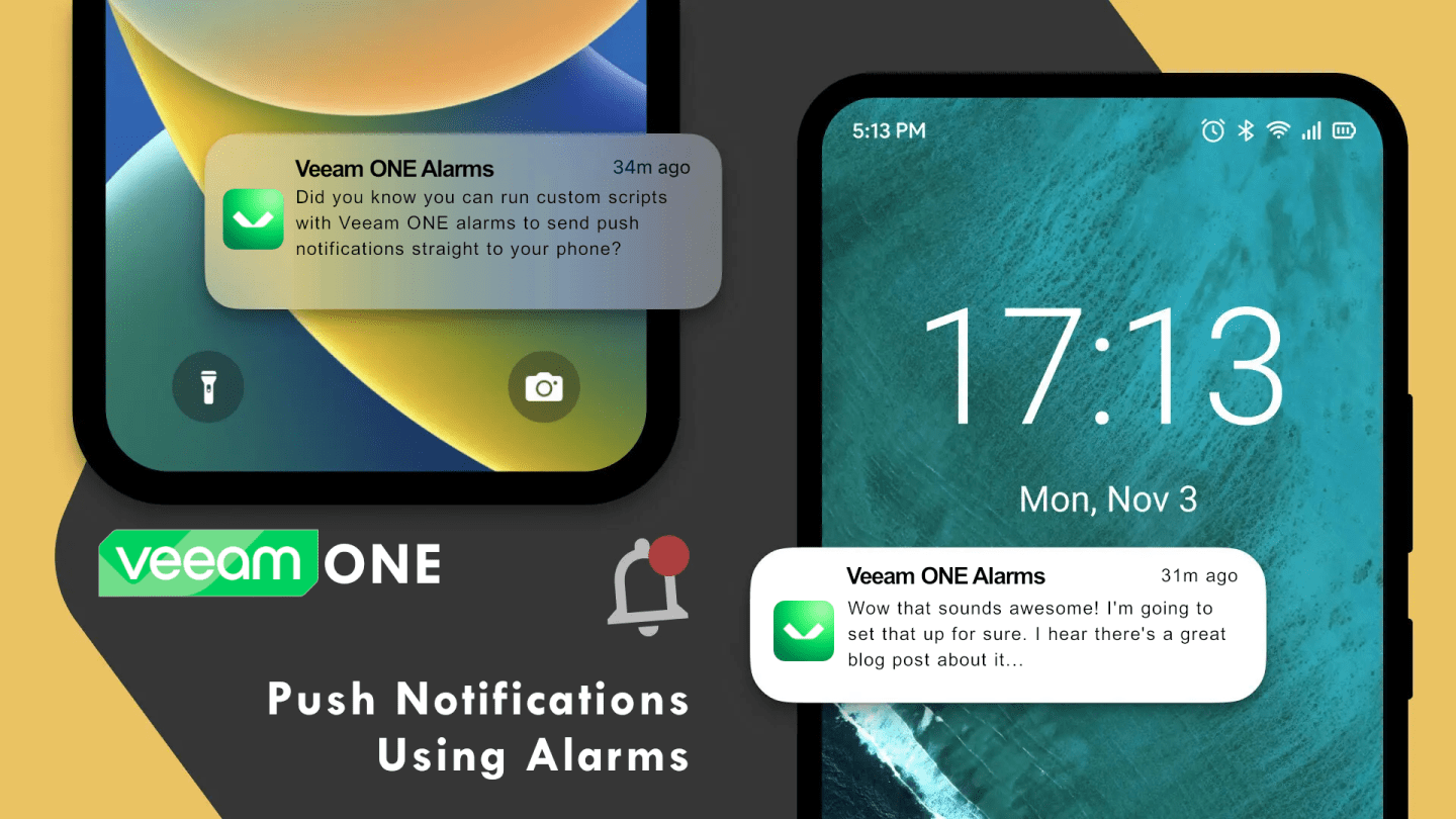 Creating Push Notifications with Veeam ONE Alarms – benharmer.blog
